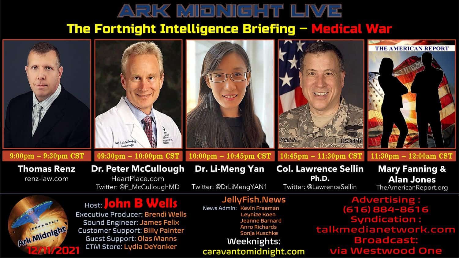 Ark Midnight 285 The Fortnight Intelligence Briefing Medical War
