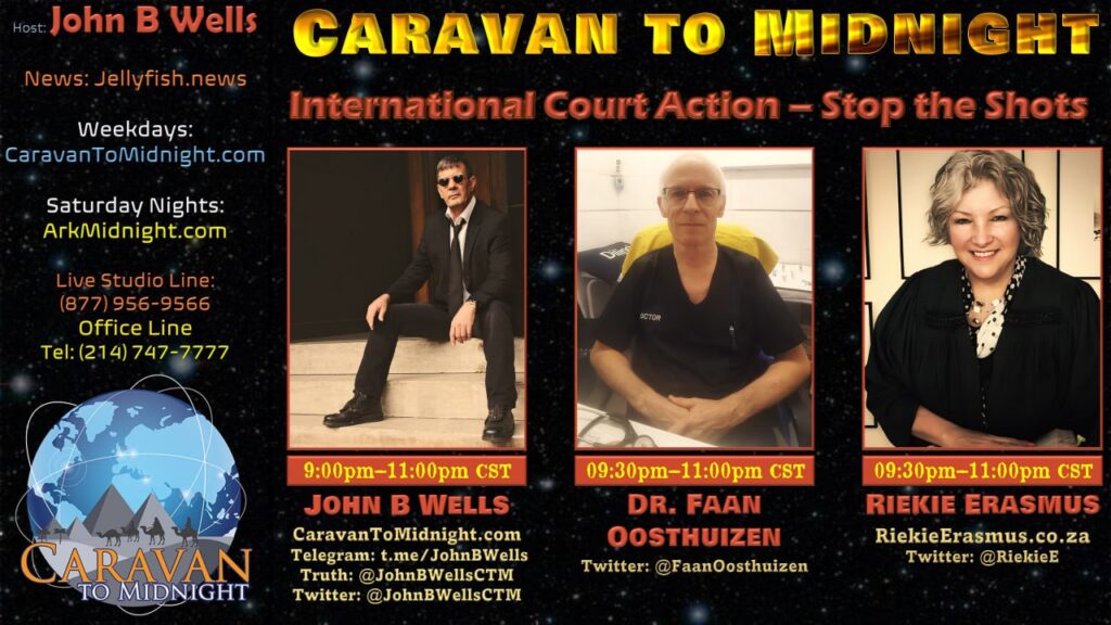 1963 – International Court Action – Stop the Shots – Caravan to Midnight